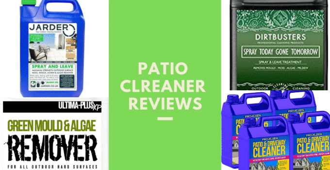 Best Patio Cleaner Reviews UK & Buying Guide