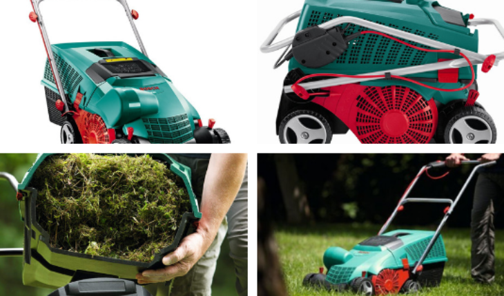 Bosch AVR 1100 Verti Cutter Lawn Raker Review - Lawn Mower Hut